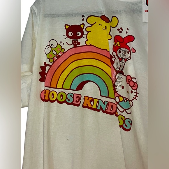 Tops | Hello Kitty Xl Pride Shirt Nwt | Poshmark